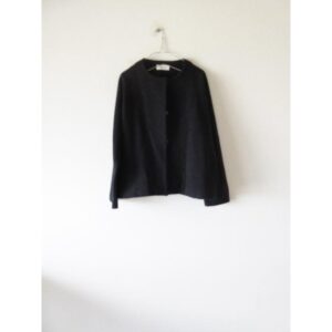 2021AW evam eva / エヴァムエヴァ E213T014 linen shirts men’s Unisex BLACK